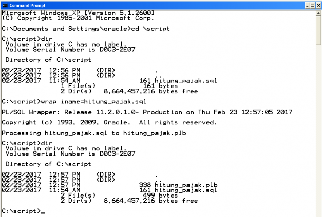 Proteksi Kode Oracle PL/SQL Dengan Fitur Wrap – Inixindo Jogja