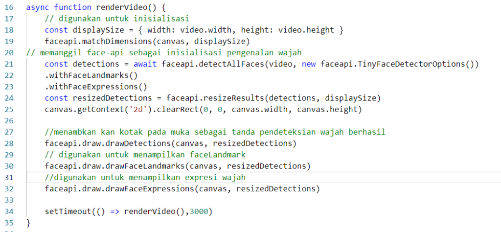 TensorFlow JS Untuk Deteksi Wajah (Tutorial Part 1) – Inixindo Jogja