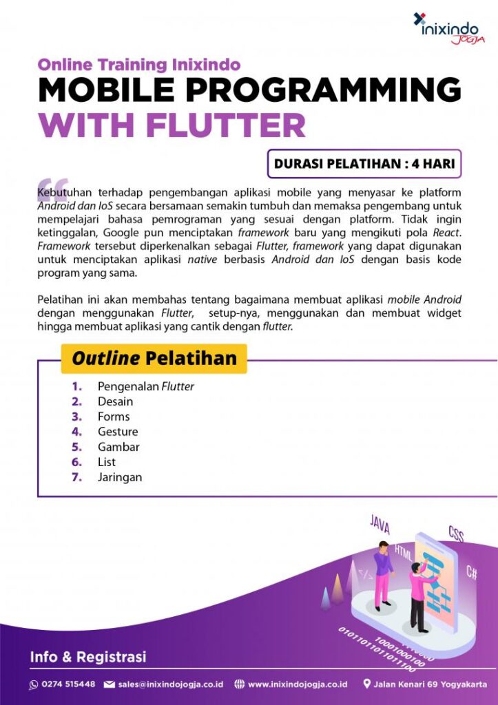 Kamu Bingung Belajar Flutter Mulai Dari Mana? Ini 4 Tips Mudahnya ...