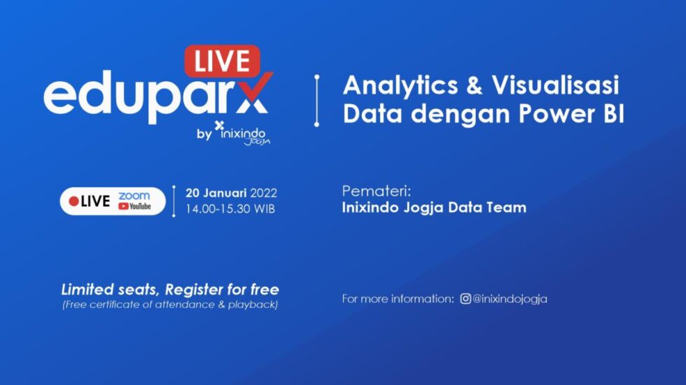 Webinar Analytics & Visualisasi Data Dengan Power BI – Inixindo Jogja