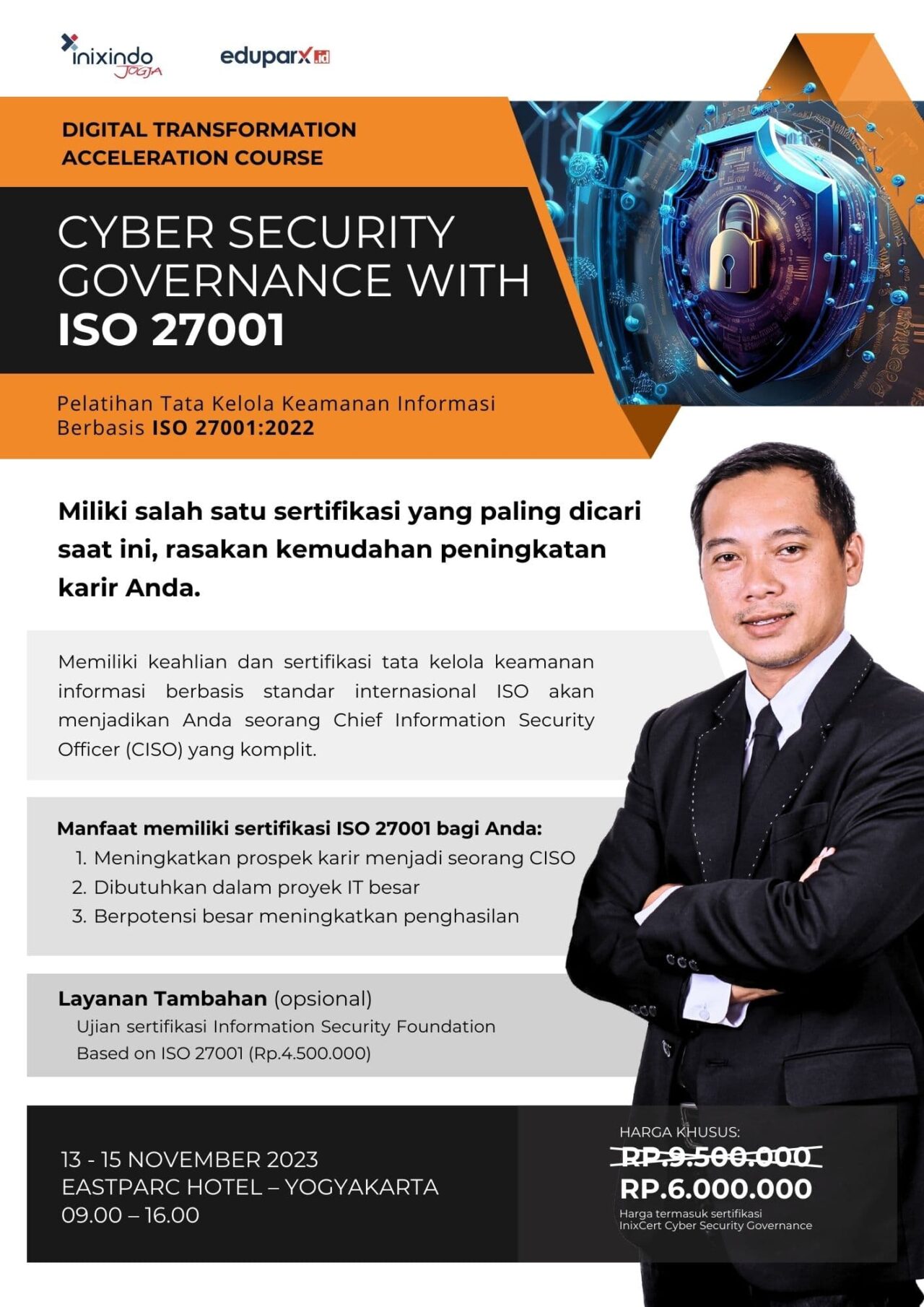 Apa Tugas CISO Dan Kaitannya Dengan ISO 27001? – Inixindo Jogja